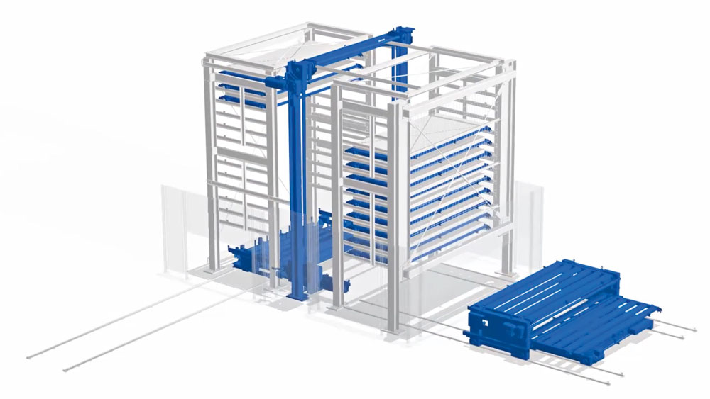FLEX | Système de stockage de tôles modulaire et hautement flexible | STOPA