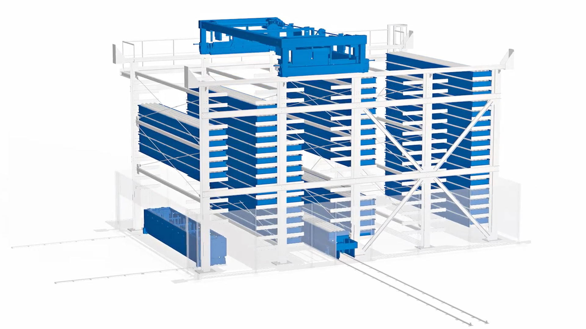 LG-B | Appui à pont hautement efficace pour produits longs | STOPA